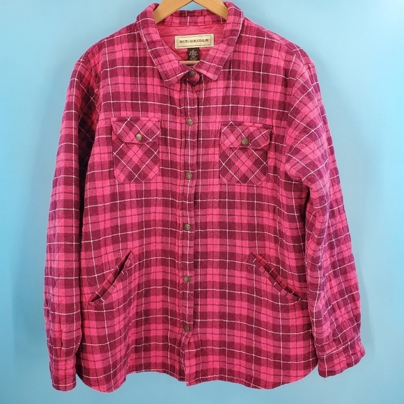 Bit & Bridle | Jackets & Coats | Bit N Bridle Hot Pink Plaid Jacket Xl ...